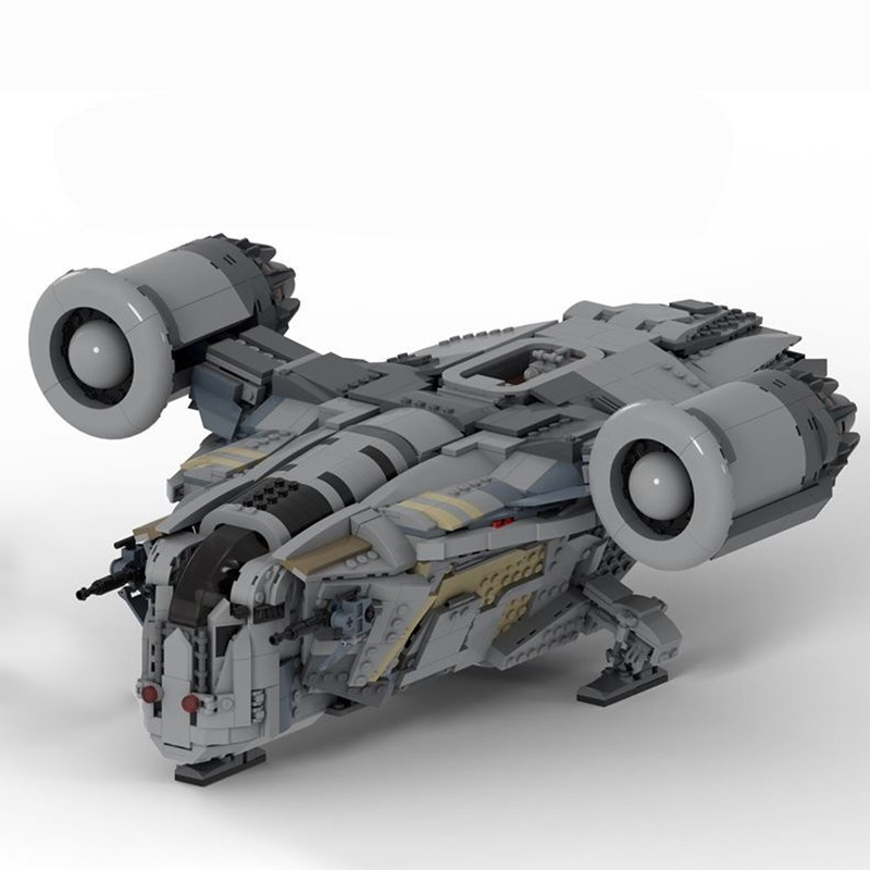 MOC-35975 The Mandalorian Razorcrest Gunship Star Wars by ClydeChestnut ...