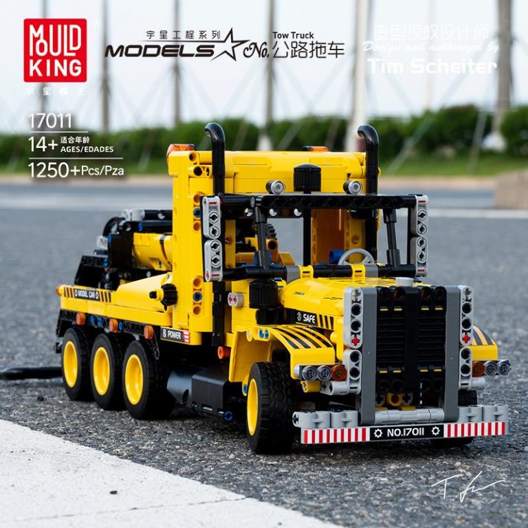 Mould King 17011 Tow Truck with 1250 pieces | MOULD KING
