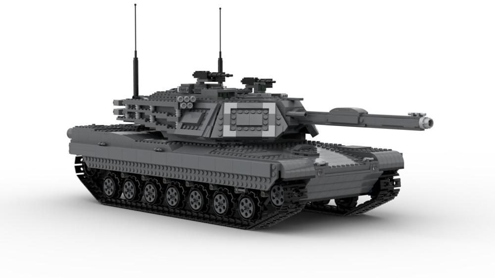 MOC 29526 Ultimate Abrams with Bridge Layer AVLB by MOCFACTORY | MOULD KING