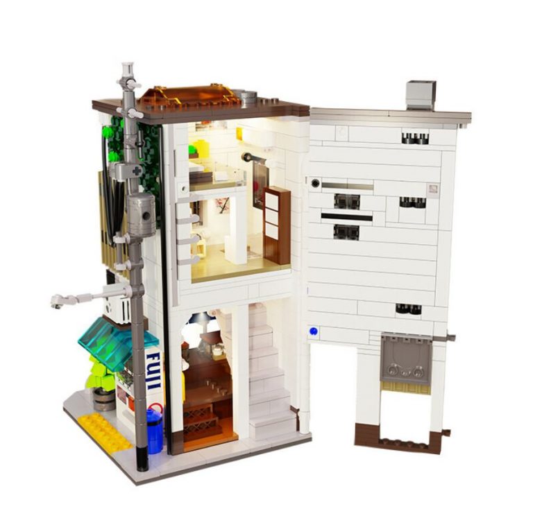 CADA C66006 Japanese Steamed Bun House with 1108 pieces | MOULD KING