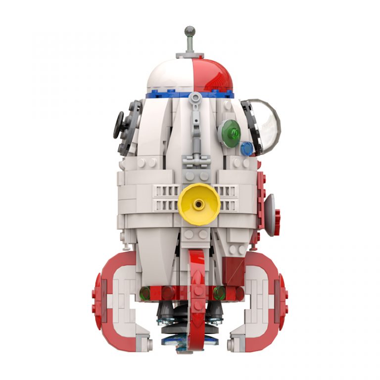 MOC-84957 Pikmin S.S. Dolphin with 503 Pieces | MOULD KING
