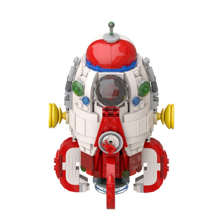 MOC-84957 Pikmin S.S. Dolphin with 503 Pieces | MOULD KING