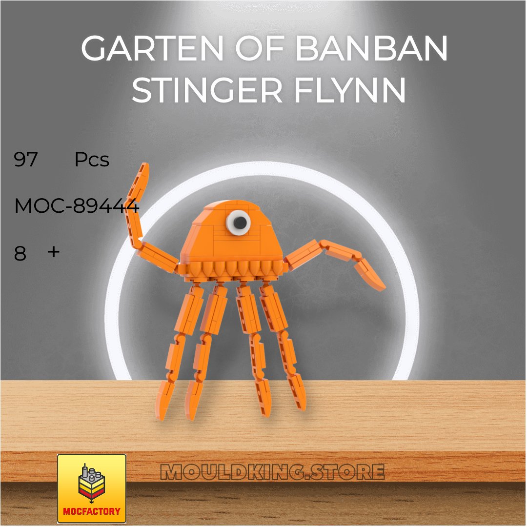 MOC Factory 89444 Garten Of Banban Stinger Flynn With 97 Pieces MOULD